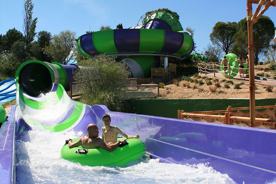 Tornado Inflatable Water Slide