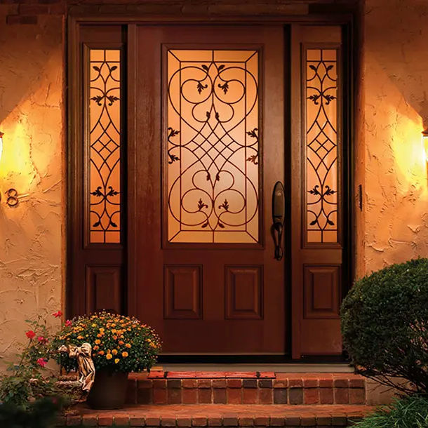 Fiberglass door - ARBOR GROVE™ - Copy door - entry / polyurethane / swing