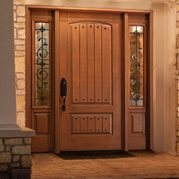 Fiberglass door - RUSTIC - Copy door - entry / polyurethane / swing
