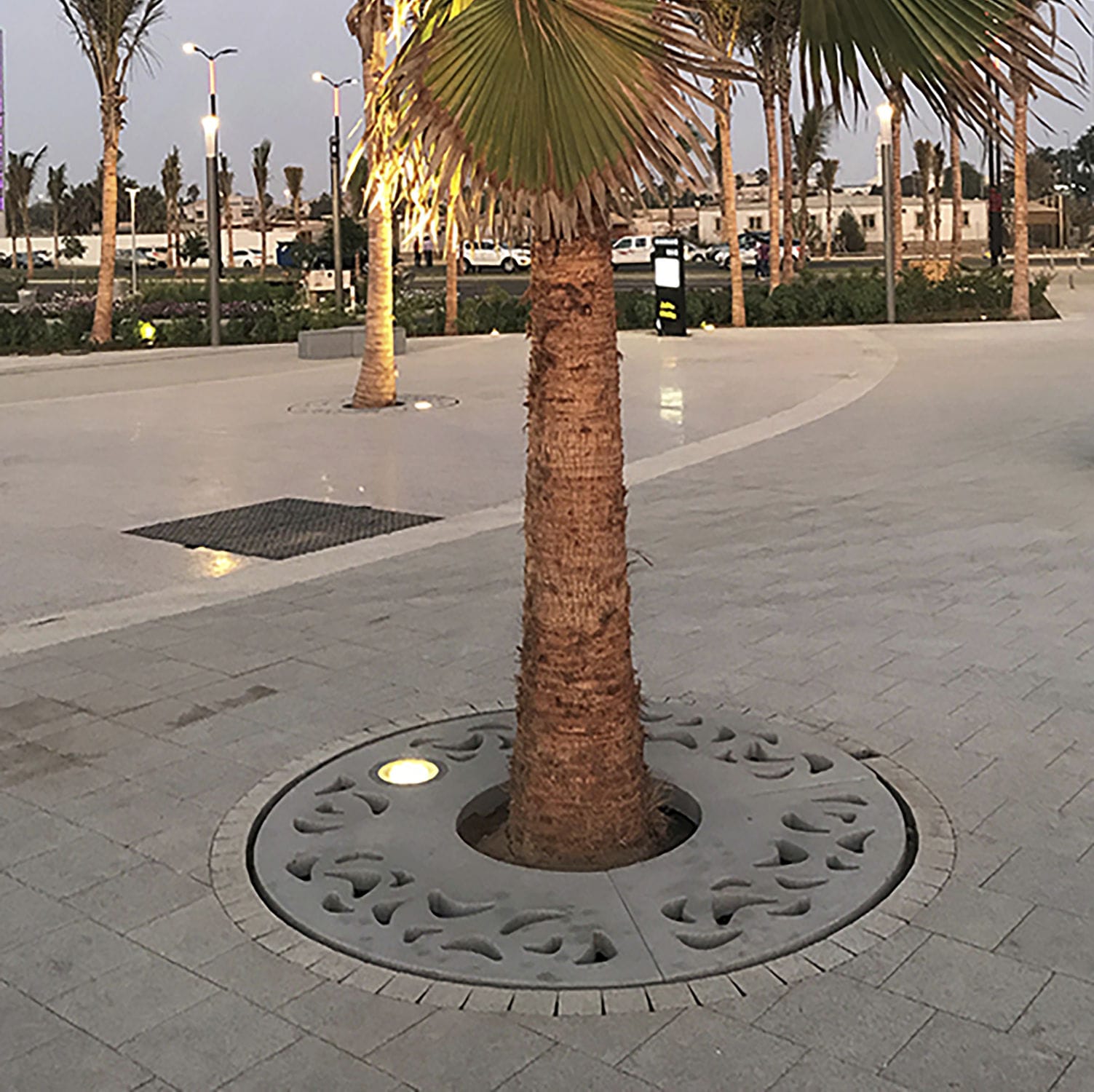 Round tree grate - JJ - THE ITALIAN LAB SRL - concrete