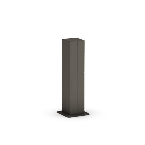 Security post - SQUARE 450 - THE ITALIAN LAB - galvanised steel / high