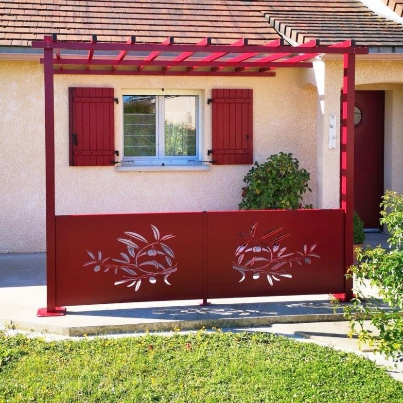 Self-supporting pergola - Ambellya - GYT - wall-mounted / thermo ...