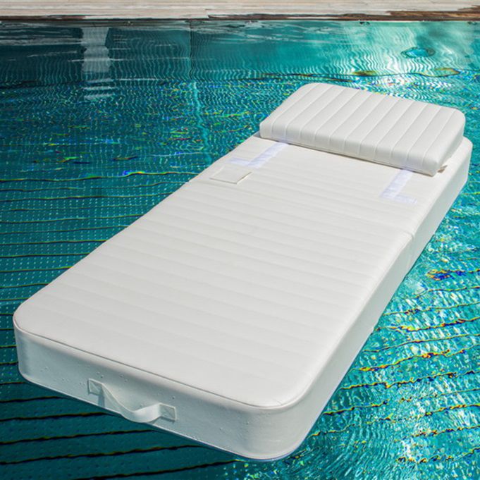 Floating garden bed - TRONA - single / contemporary / upholstered