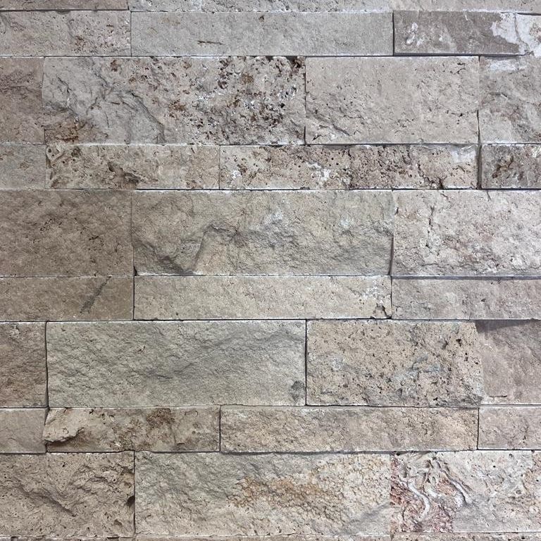 Natural stone wall cladding panel - TRAVERTIN - ACCESS - interior ...