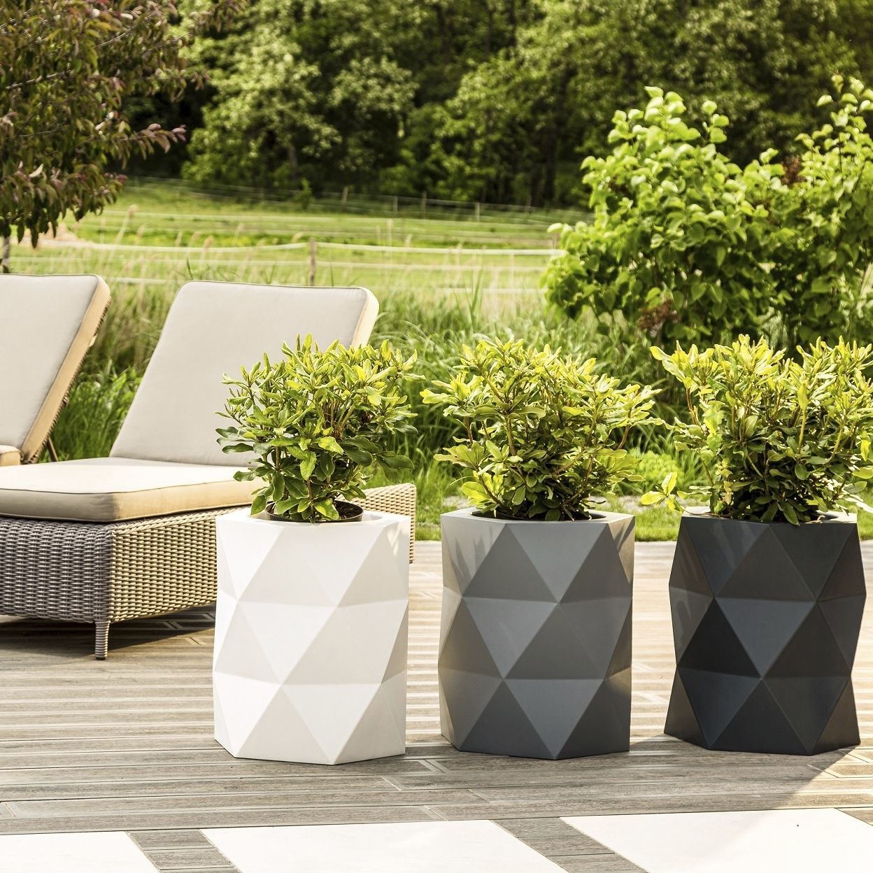 Polyethylene plant pot - Antila - Terra Group - home / for public space ...