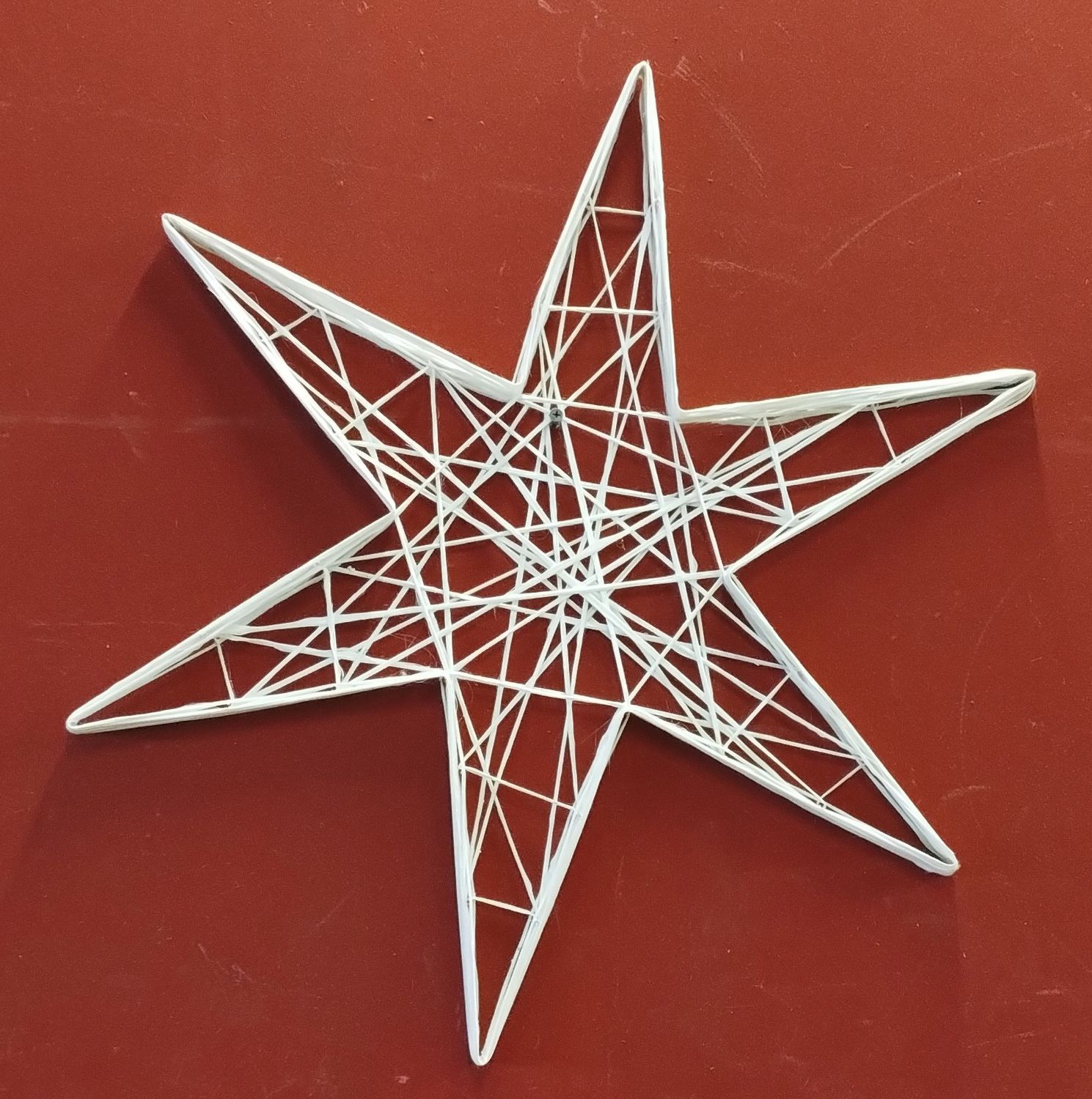 Fiberglass christmas decoration - 2D Star 6&7 Arms - Terra Group - for ...