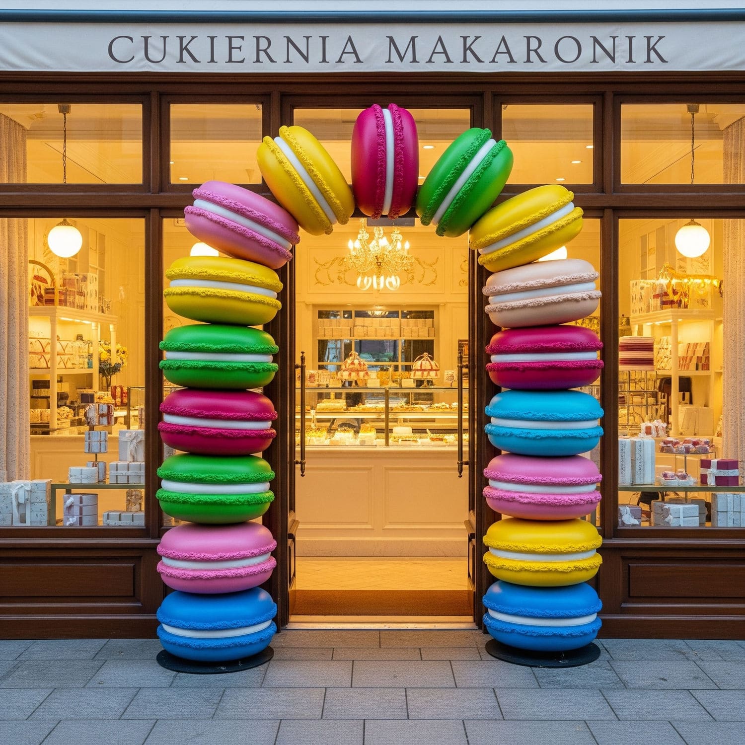 Fiberglass sculpture - MACAROON - Terra Group - outdoor / garden / free ...