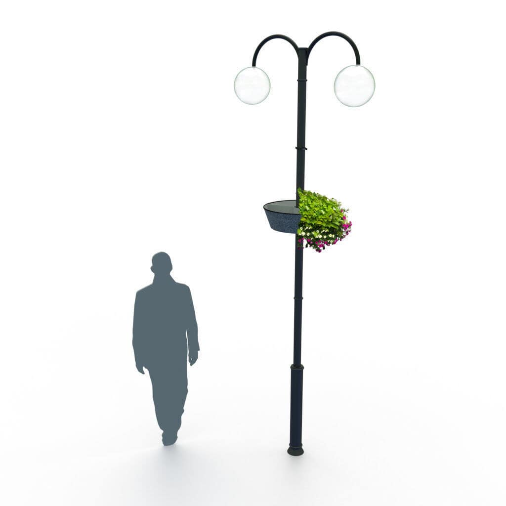 Lamp post planter - W600/1 - Terra Group