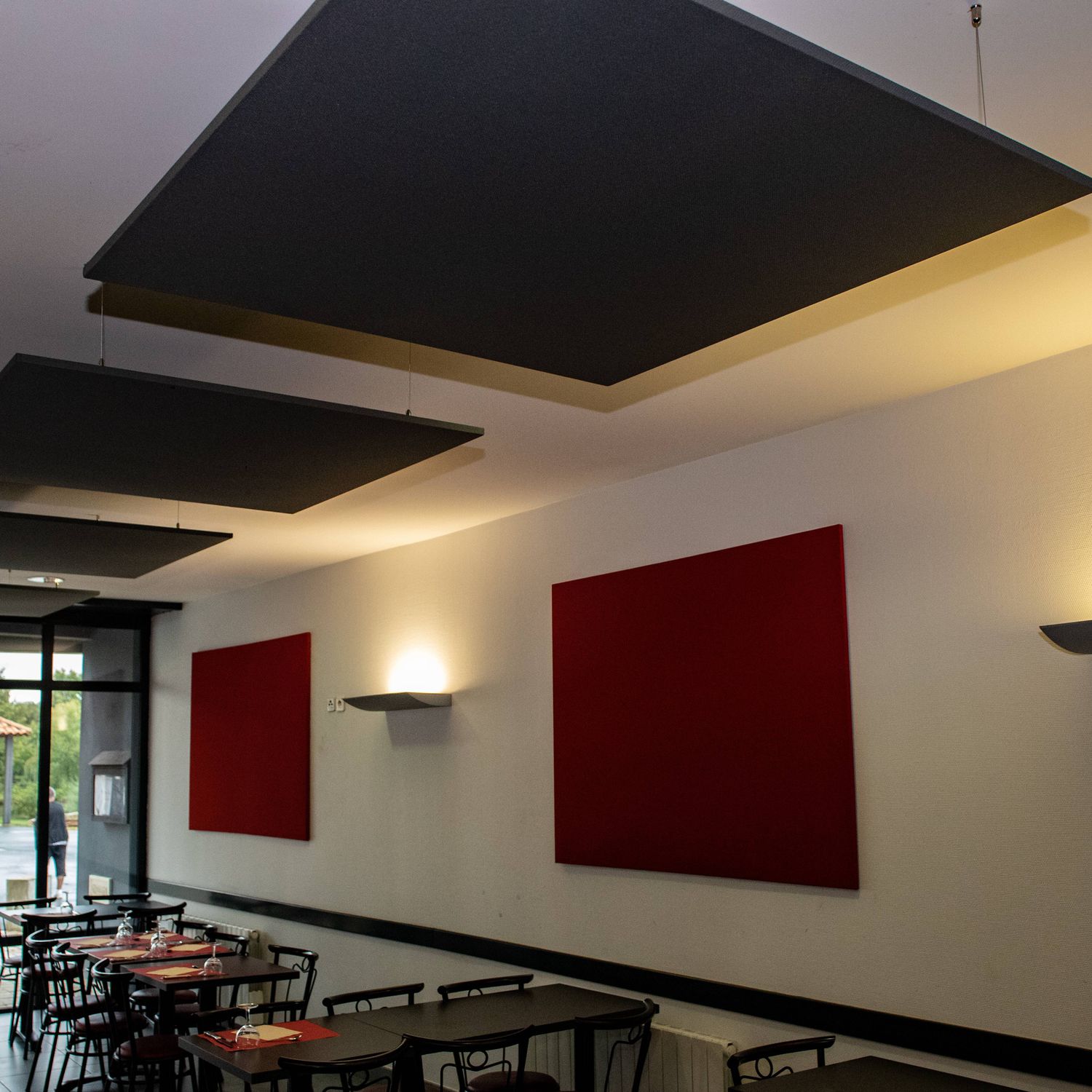 Wall-mounted sound-absorbing panel - PYT Audio - hanging / for office ...