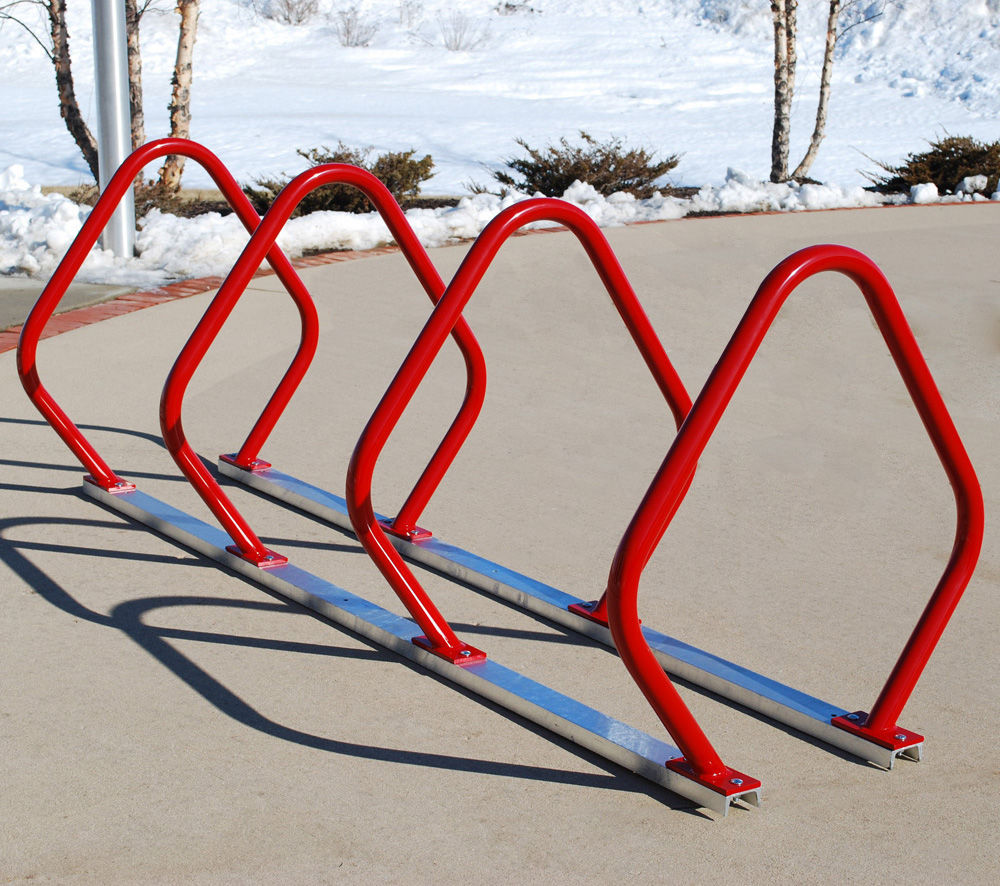 Galvanized steel bike rack - PHOENIX - Madrax - stainless steel ...