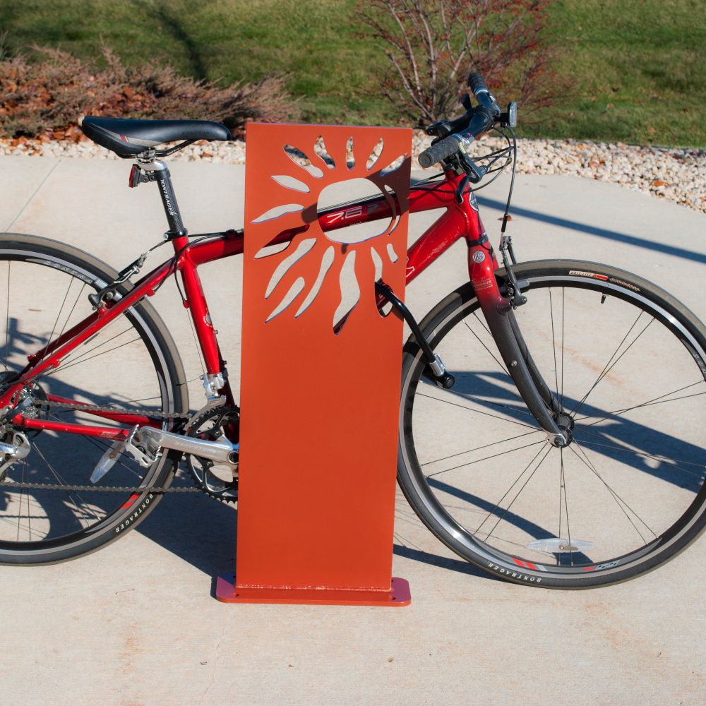 Floor-mounted bike rack - SHADOW™ - Madrax - secure / for public space ...