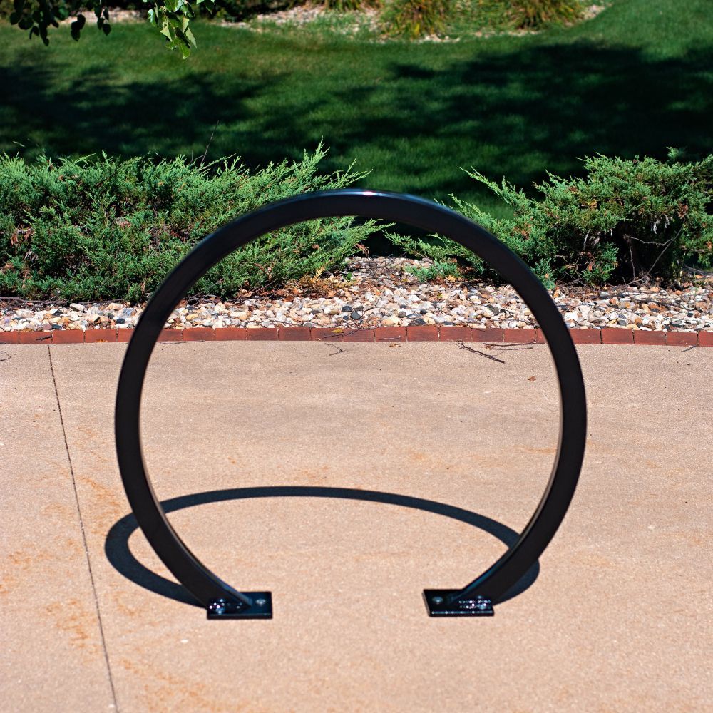 Floor-mounted bike rack - ORION - Madrax - galvanised steel / powder ...