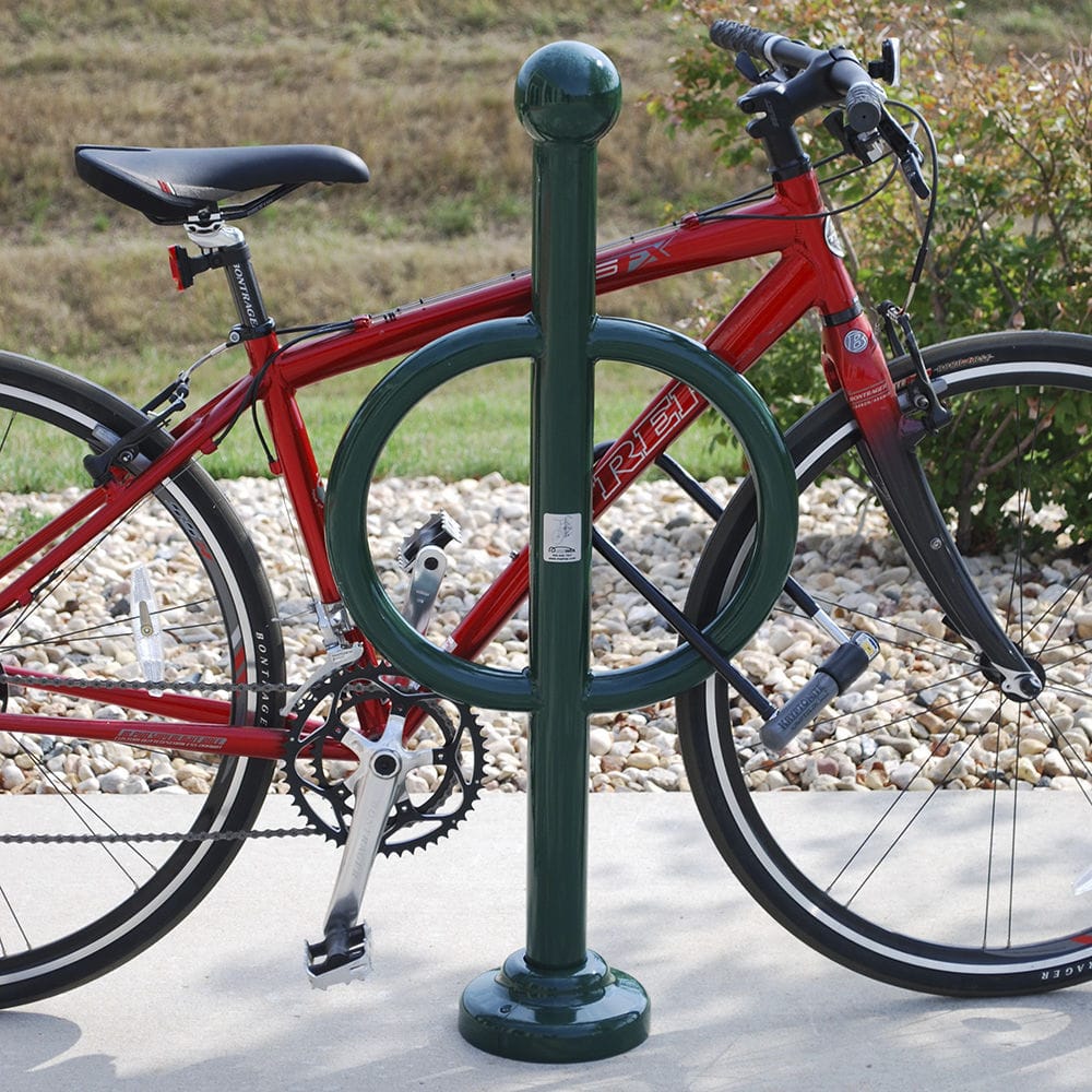 Floor-mounted bike rack - PAR - Madrax - galvanised steel / powder ...