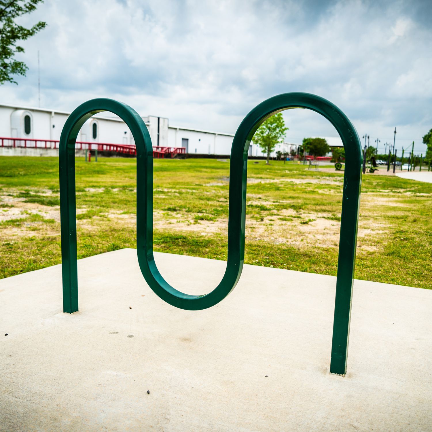 Floor-mounted bike rack - CAPITOL SQUARE™ - Madrax - galvanised steel ...