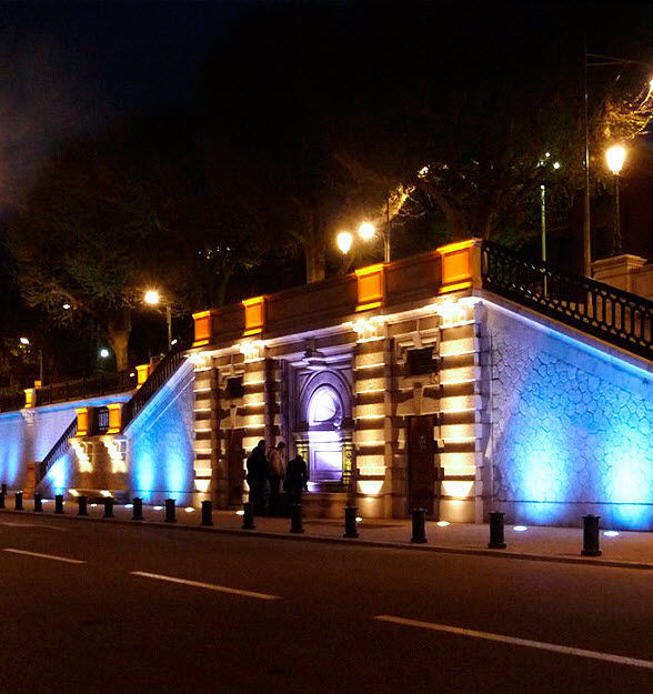 Surface-mounted light fixture - POWERPIX - ARCH Led - recessed floor ...