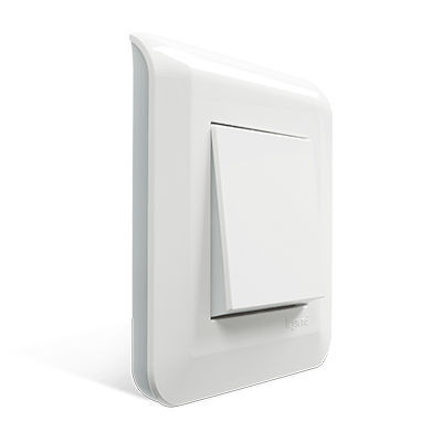 Light switch - MOSAIC™ - LEGRAND - rocker / recessed / aluminum