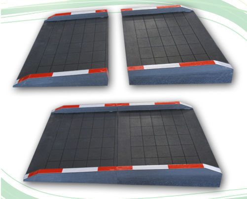 Recycled rubber access ramp - EZCURB™ WHEELCHAIR - SafePath Products ...