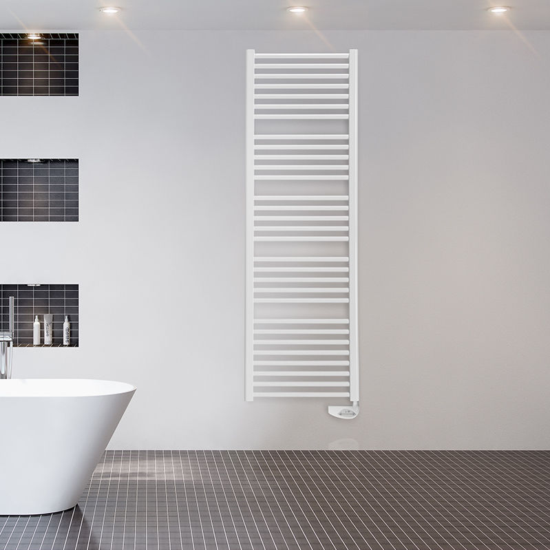 Electric towel radiator - JARL - LVI - thermal fluid / 0...500 w / 501 ...