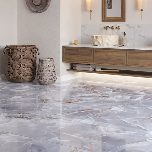 Porcelain stoneware tile - OMNIA - Yurtbay Seramik - polished / indoor ...