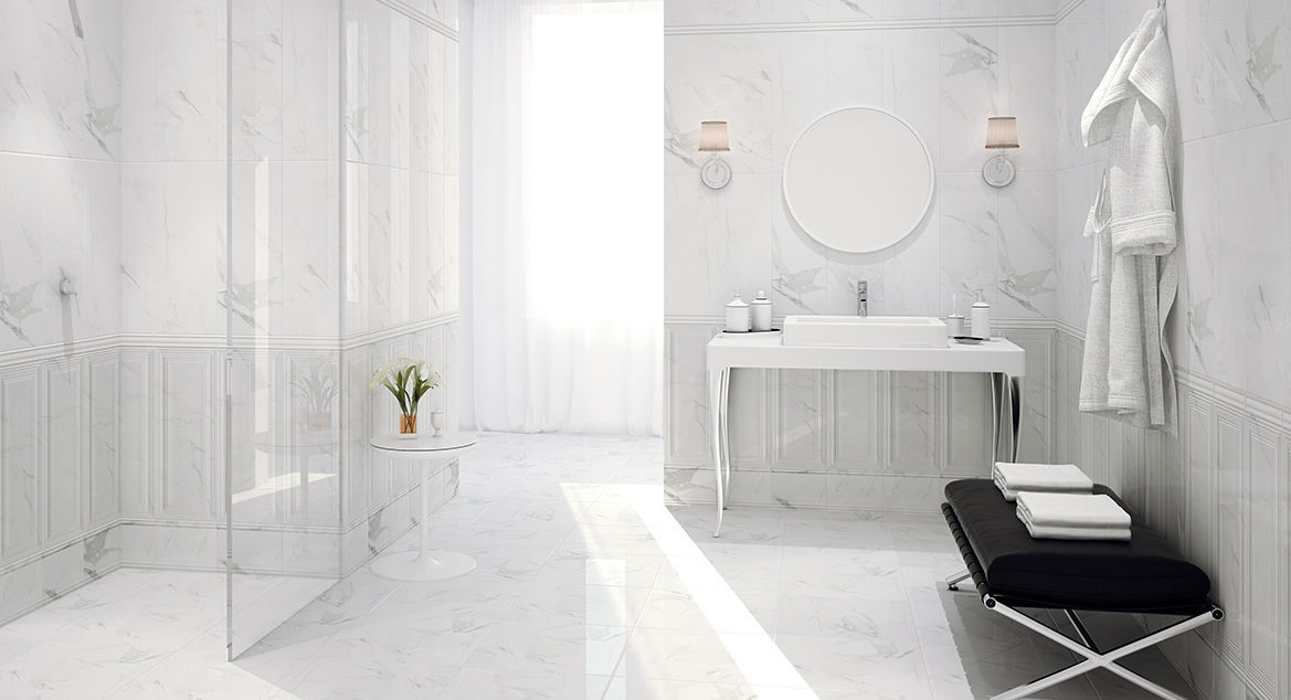 Ceramic tile - MARMO BORGHINI - Yurtbay Seramik - polished / bathroom ...