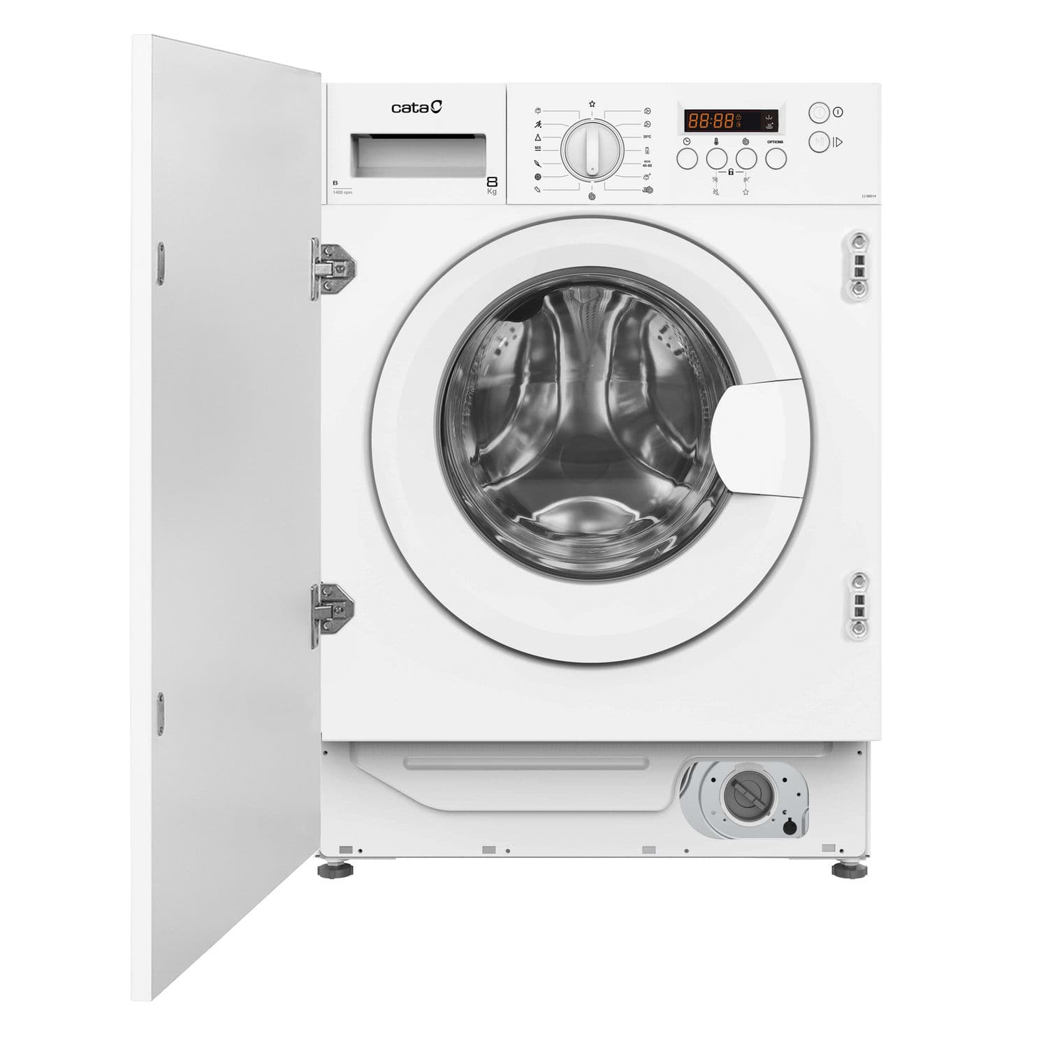 Front-loading washing machine - LI 08014 - CATA - built-in / home