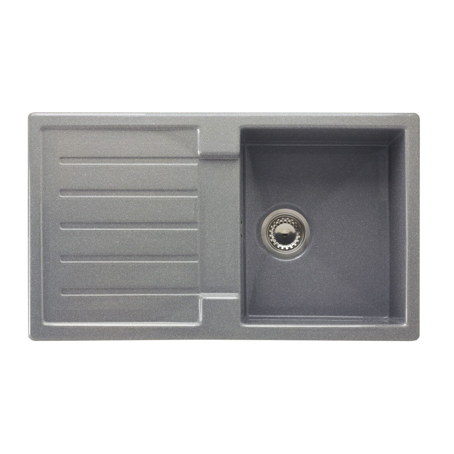 Single-bowl kitchen sink - FRSD-1 SV - CATA - with drainboard ...