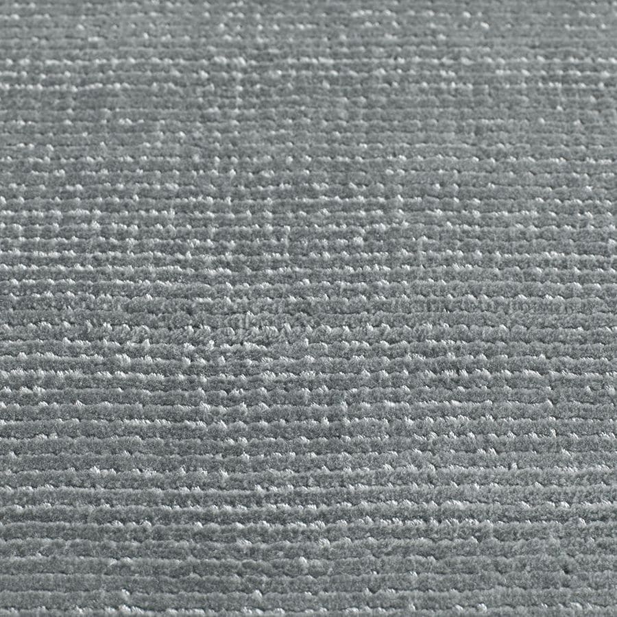 Hand-woven carpet - SIKKIM - Jacaranda - velvet / cotton / tertiary