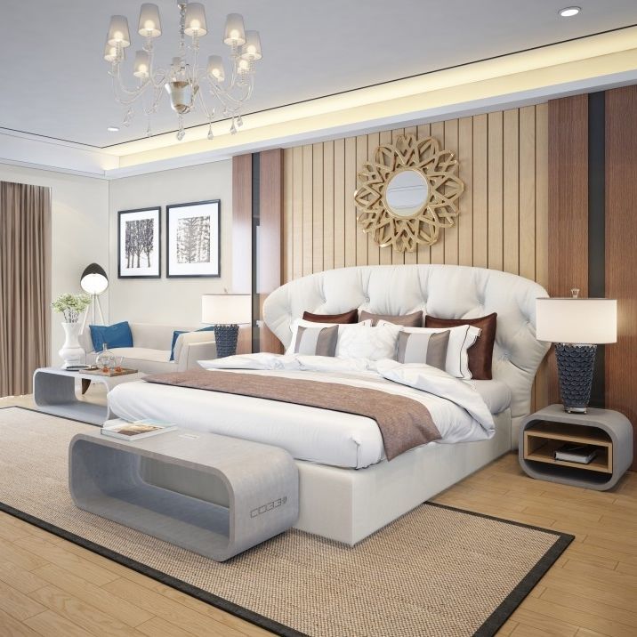 Contemporary bed bench - OPUS PRIMO - CO33 - concrete / home / for hotel