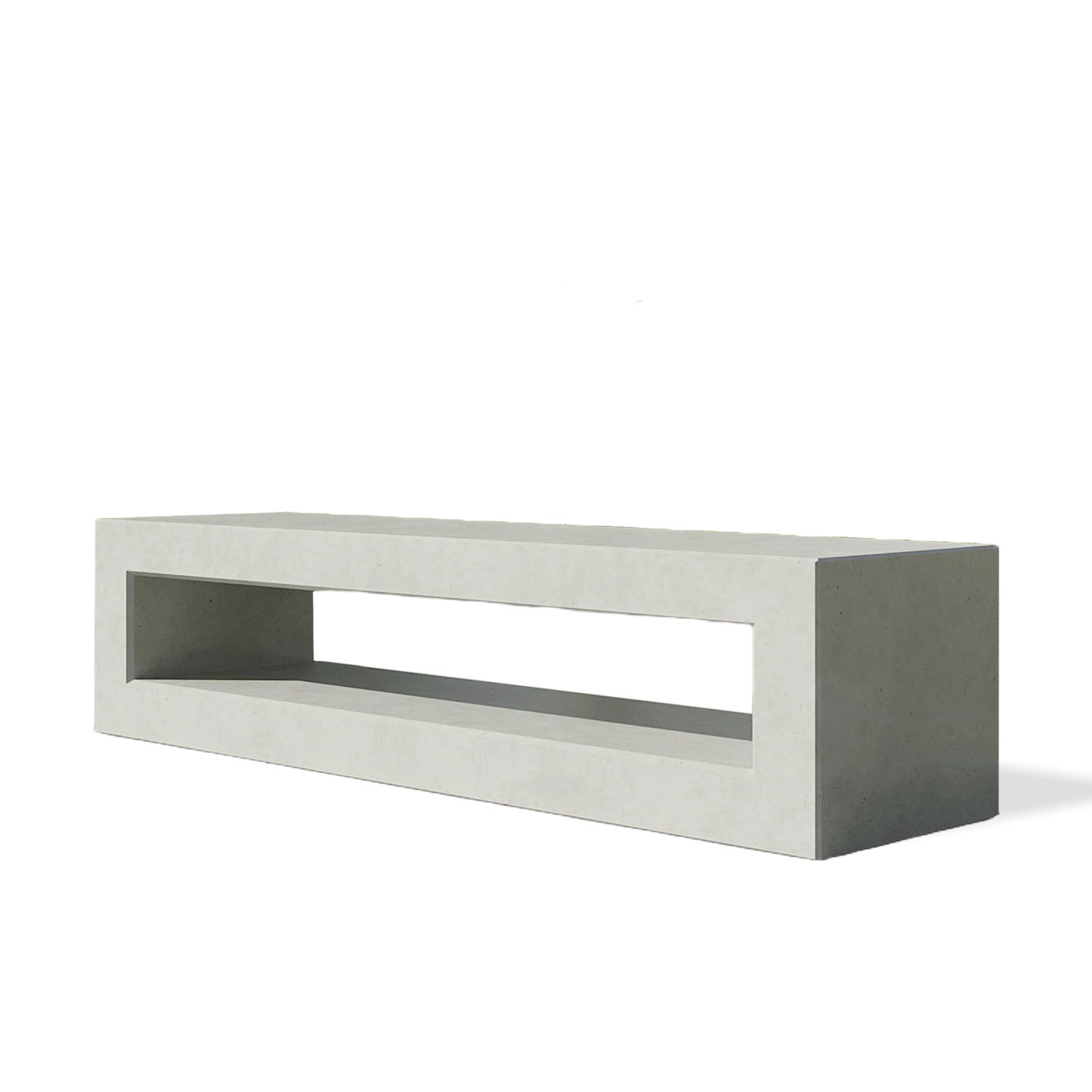 Contemporary public bench - angulus sedes cubus - CO33 - concrete ...