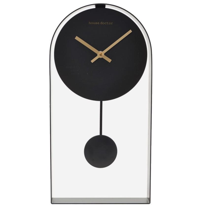 Contemporary clock - BZ0200 - house doctor - wall-mounted / indoor ...