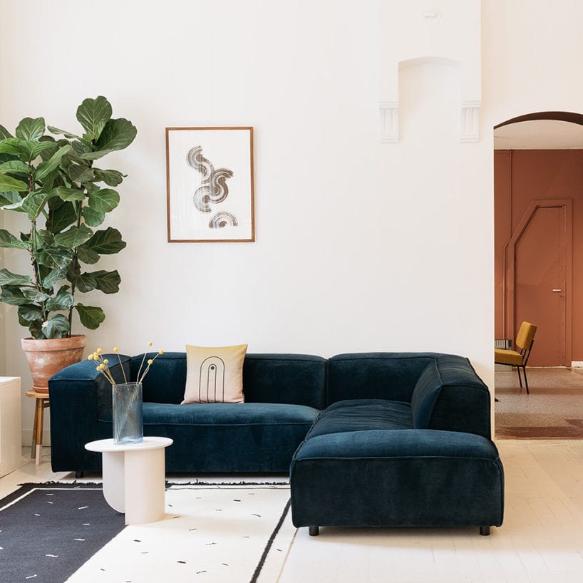Modular sofa - DUNBAR - Fest Amsterdam - corner / contemporary / fabric