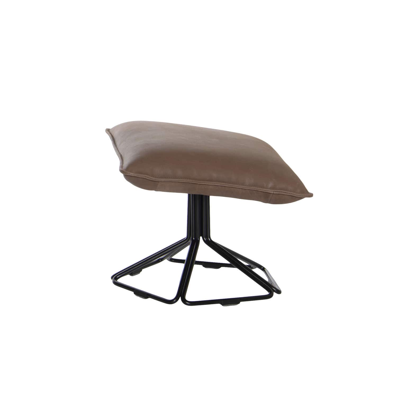 Contemporary footrest - Origami - Jess - fabric / leather / commercial