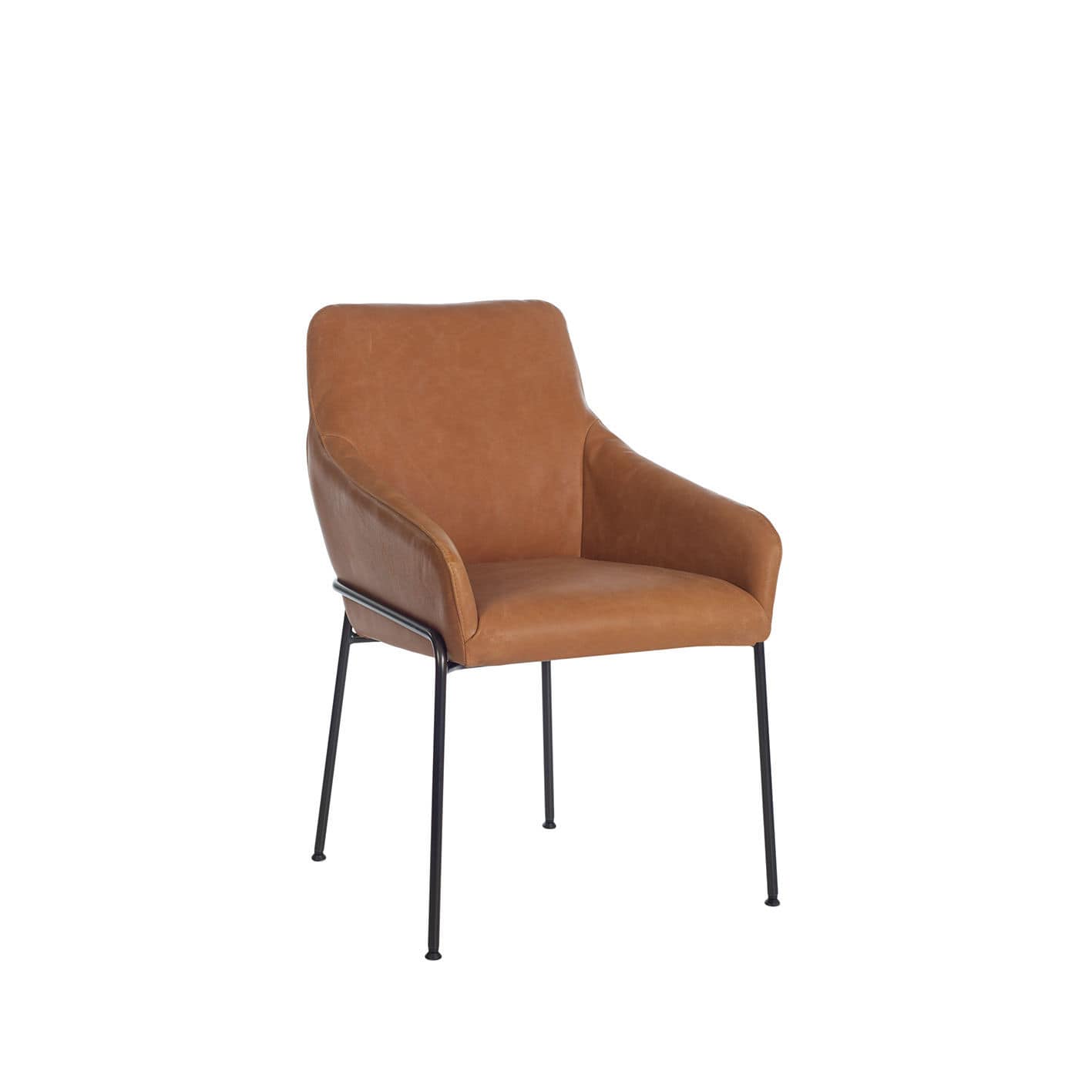 Contemporary dining chair - Jolly - Jess - indoor / fabric / leather