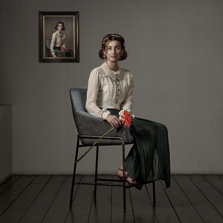 Contemporary bar chair - Jolly - Jess - indoor / fabric / leather