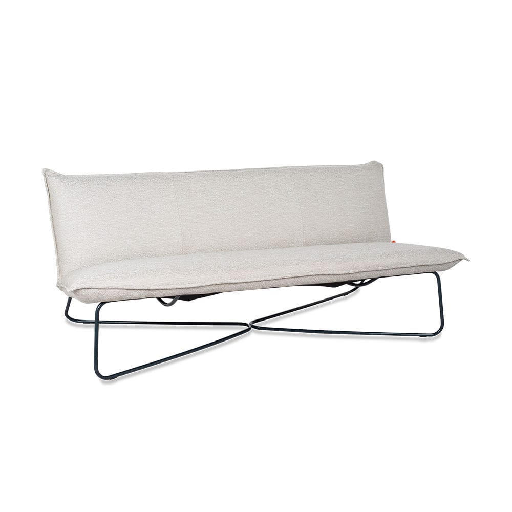 Contemporary sofa - Earl - Jess - outdoor / fabric / gray