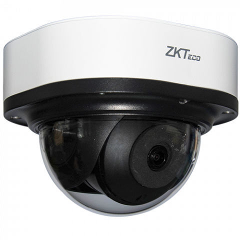 IP security camera - DL-854N28B - ZKTeco - dome / built-in / PoE