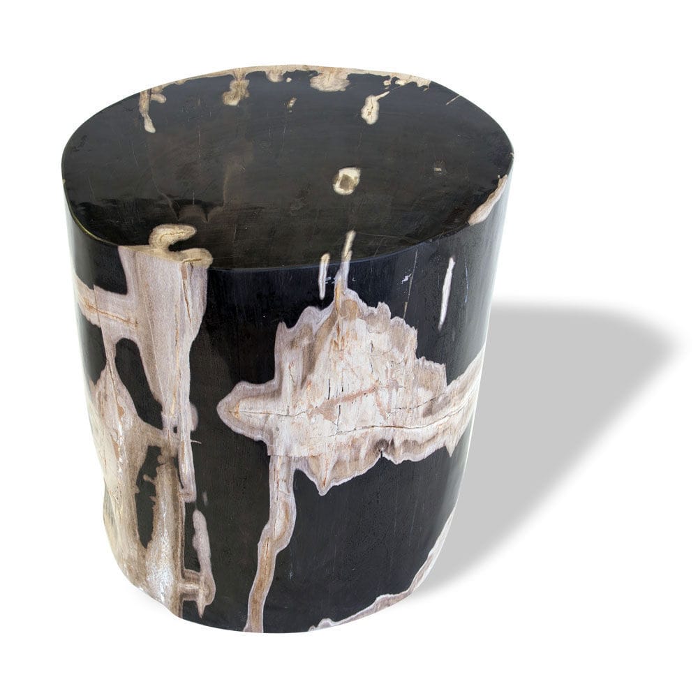 Contemporary stool - SKU: 525 - Unik - petrified wood / commercial ...