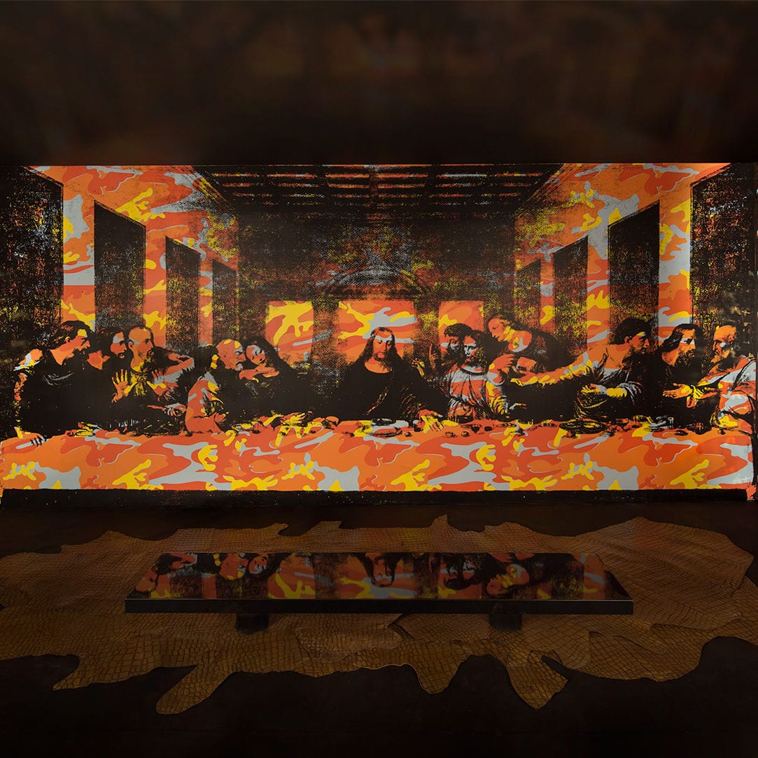 Contemporary wallpaper - THE LAST SUPPER MURAL - FLAVOR PAPER - art ...