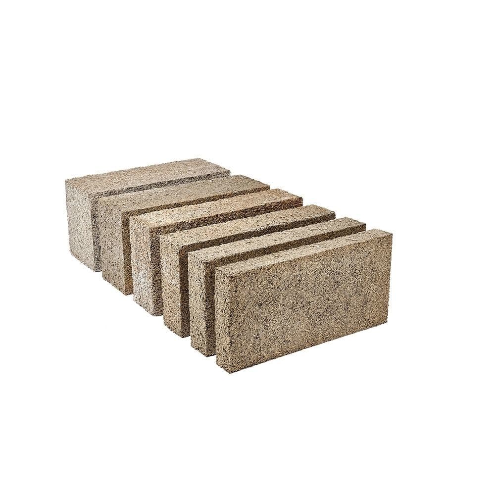 Hemp-based masonry block - PAL series - ISOHEMP - insulated / insulated ...