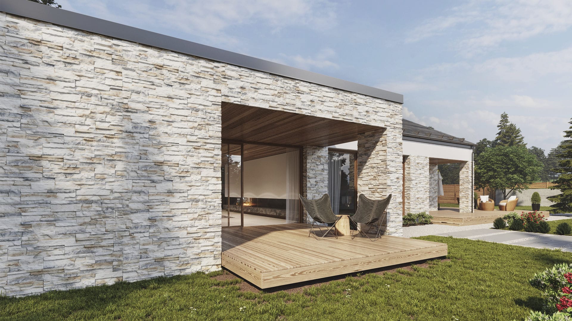 Concrete wall cladding panel - NEPAL - STEGU SP. Z O.O. - gypsum ...