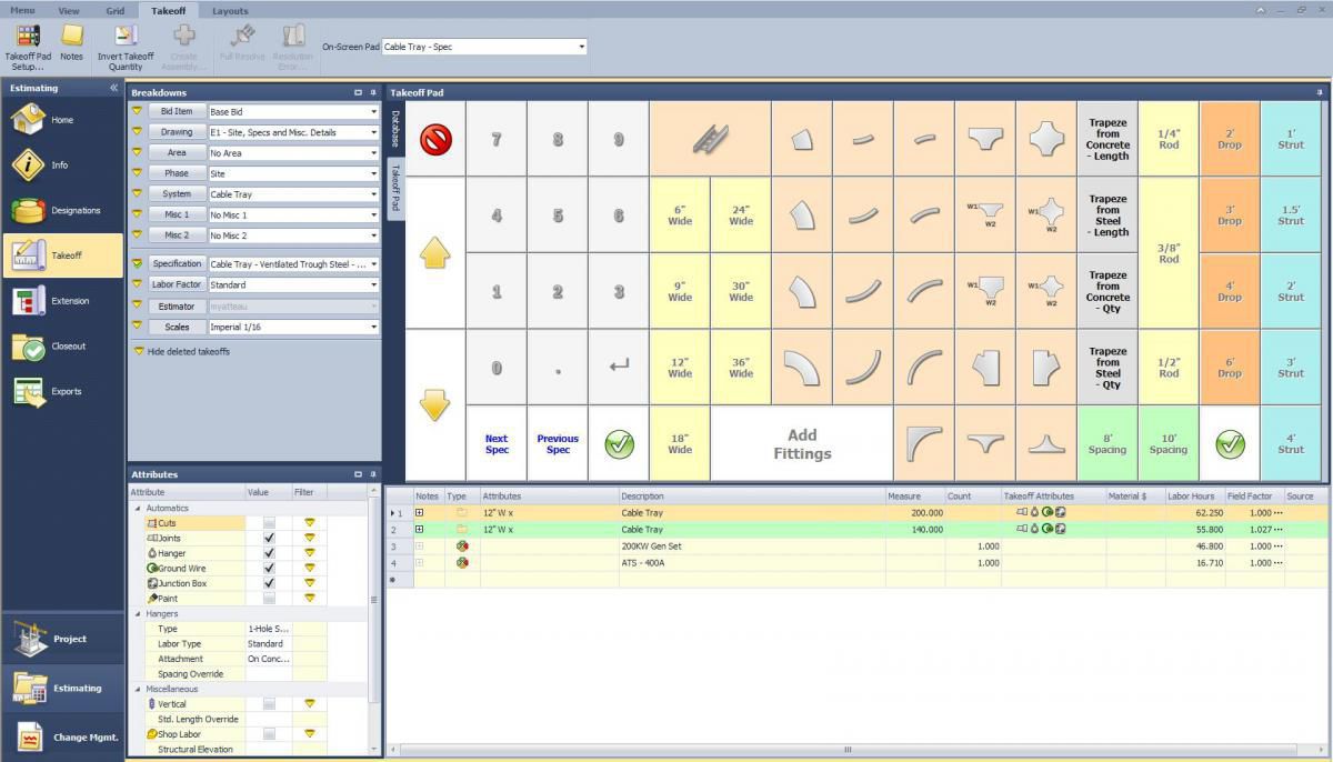 Project management software - ACCUBID ENTERPRISE ESTIMATING - TRIMBLE ...