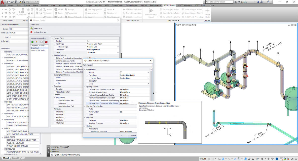 Design software - PIPEDESIGNER - TRIMBLE MEP FRANCE - drawing ...