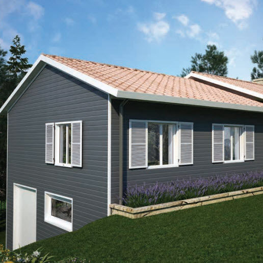 Strip cladding - VOX - wooden / vertical / sustainable