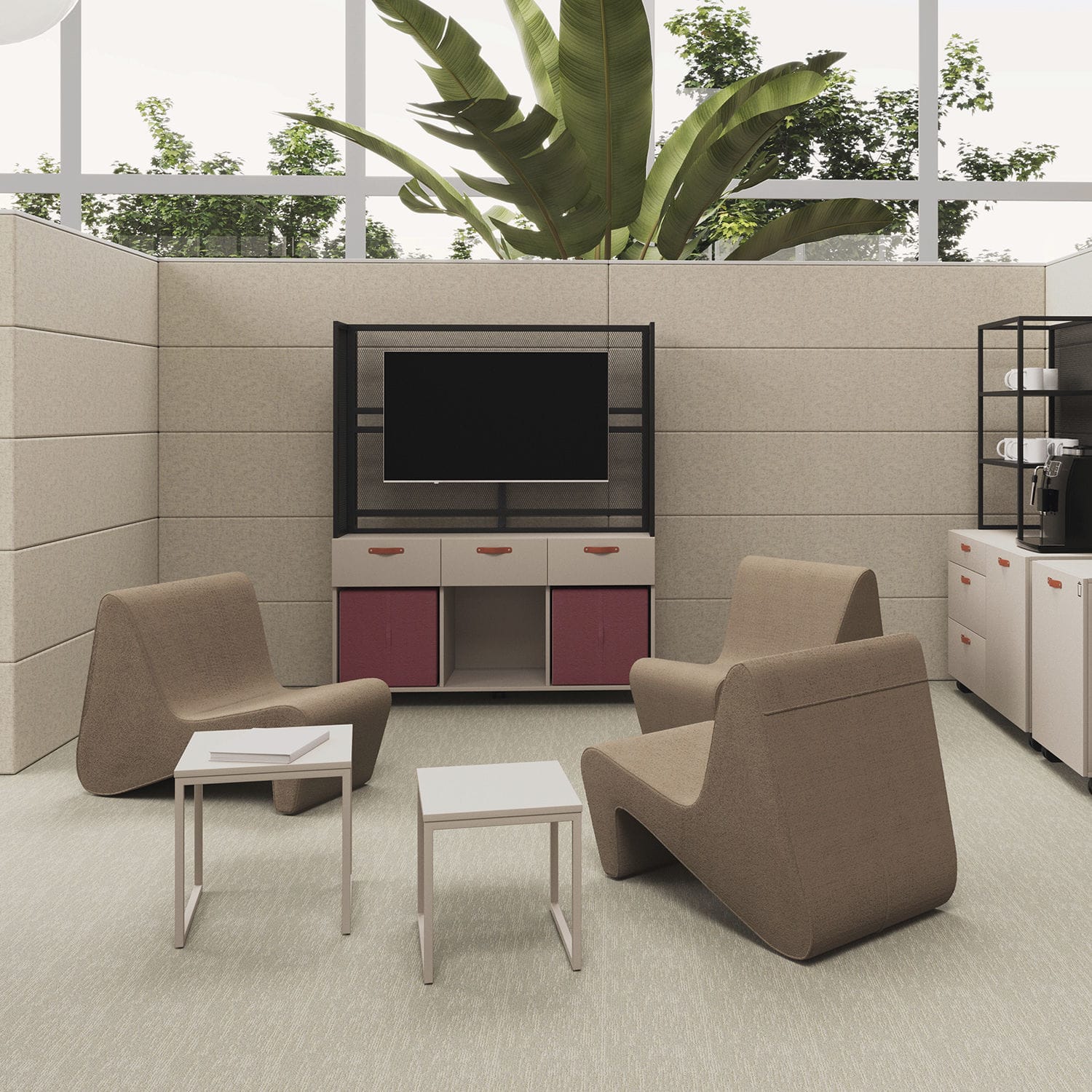 High sideboard - OFFA - Nowy Styl - contemporary / wooden / metal