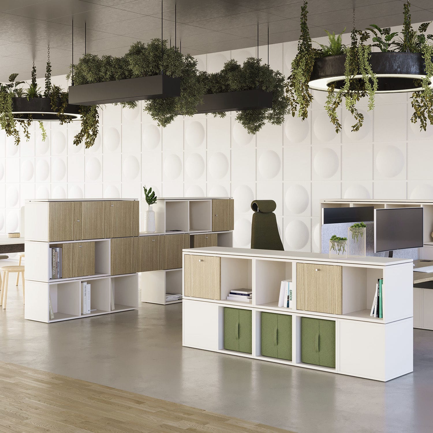 Free-standing bookcase - OXO - Nowy Styl - modular / contemporary ...