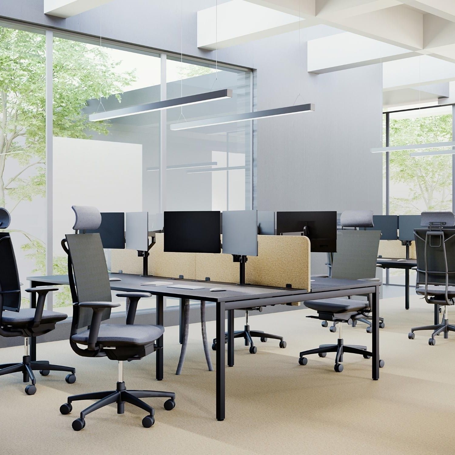 Workstation desk - BSPACE - Nowy Styl