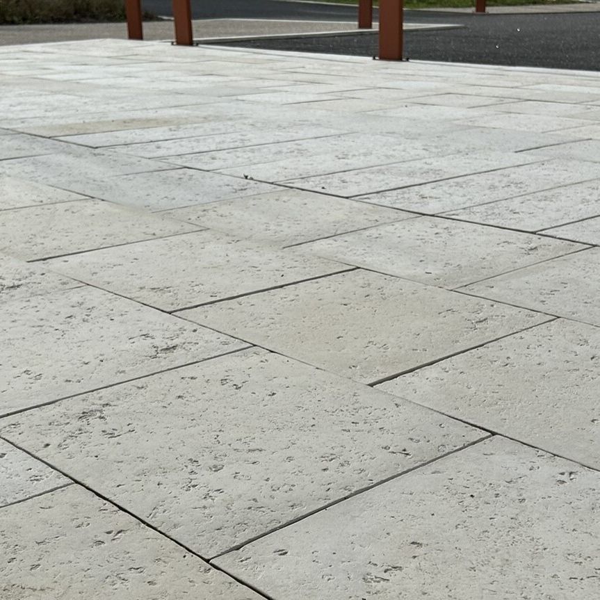 Concrete paving slab - 50×50 - REPLIK - outdoor / patio / garden