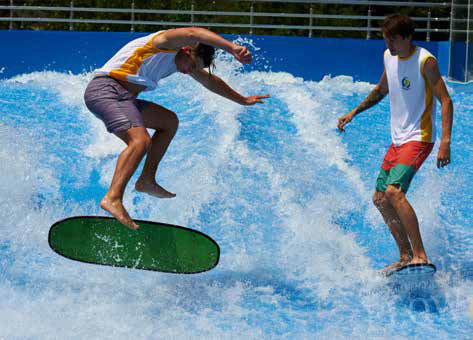 Upright slide - SURF - BELLAGIO GROUP - for water park / high-speed
