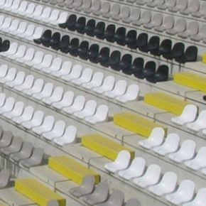 Prefab stadium seating - Farcimar - precast concrete / straight