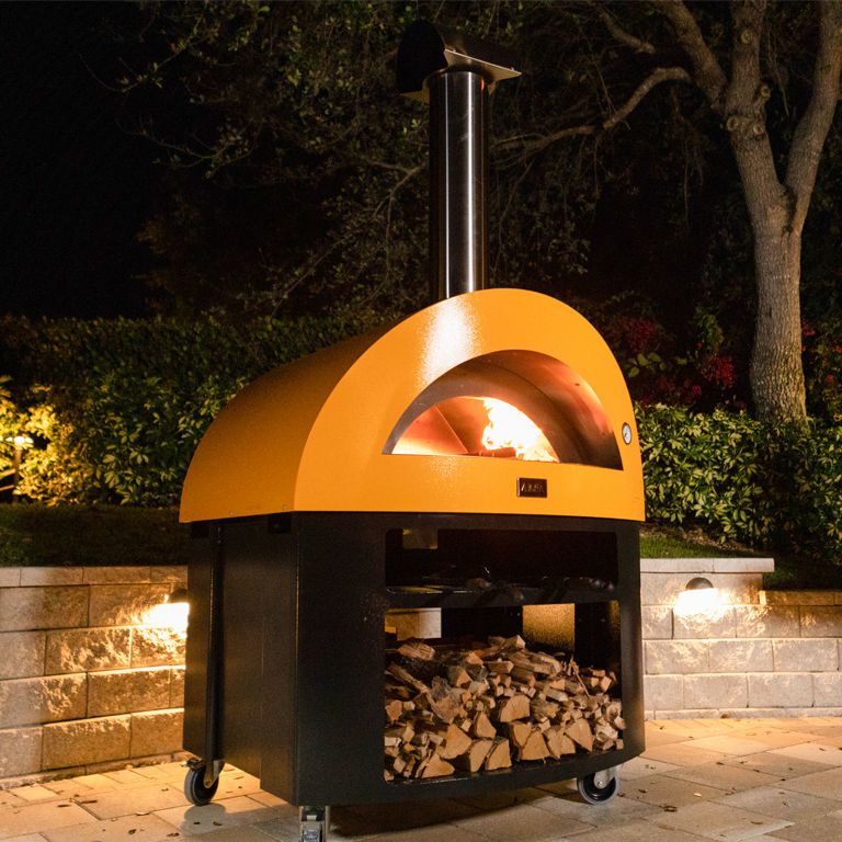 Commercial pizza oven - MODERNO 5 Pizze - Alfa Forni - gas / wood ...